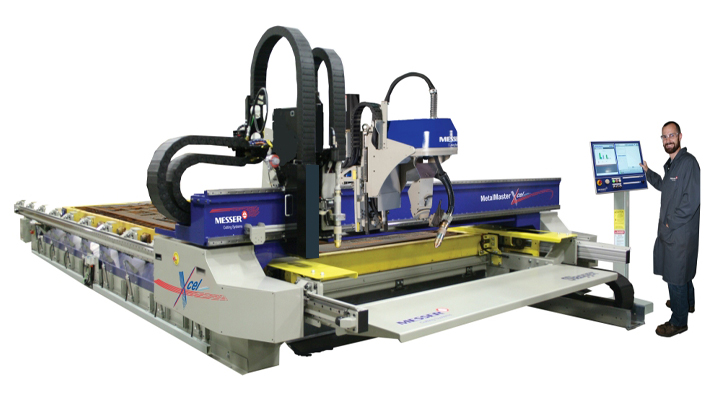 Láser de fibra (recto) - Messer Cutting Systems